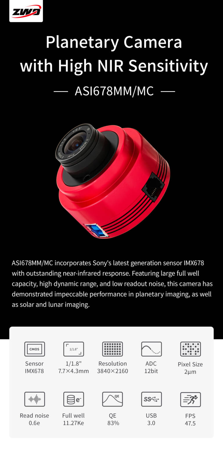 ASI678MC/MM - Discovery Astrophotography with ZWO ASTRO