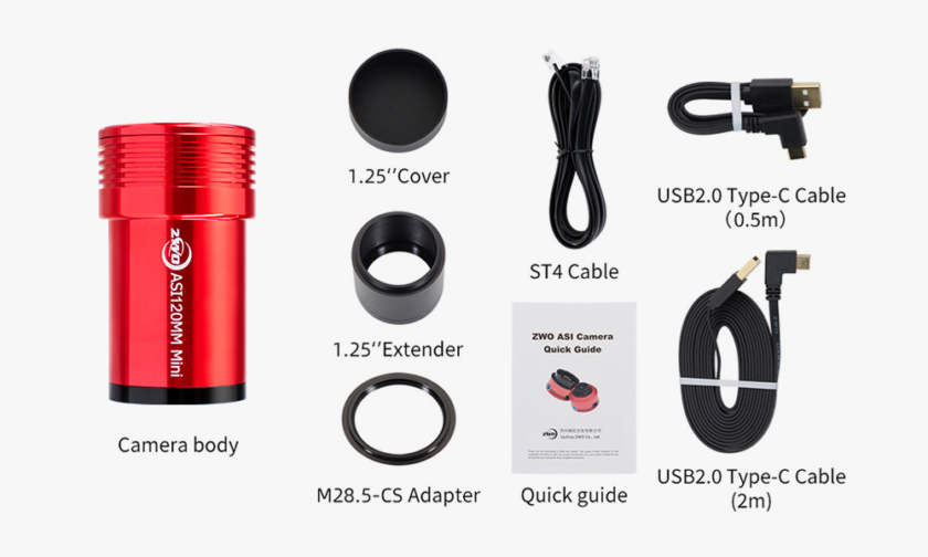 Mini Cameras - Discovery Astrophotography with ZWO ASTRO