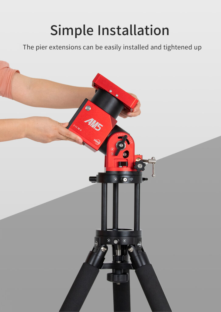 Pier Extension for Mount - Discovery Astrophotography with ZWO ASTRO