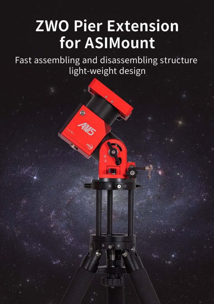Pier Extension for Mount - Discovery Astrophotography with ZWO ASTRO