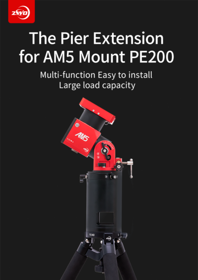 Pier Extension for Mount - Discovery Astrophotography with ZWO ASTRO