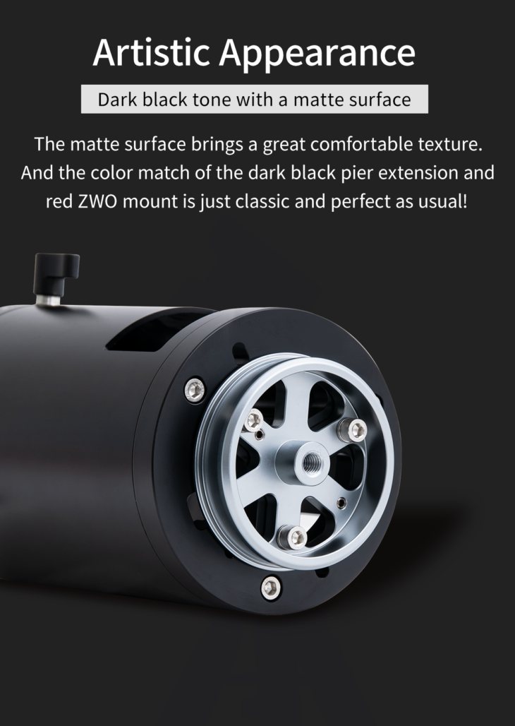 Pier Extension for Mount - Discovery Astrophotography with ZWO ASTRO