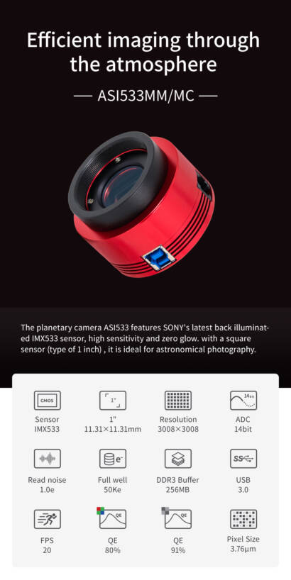 ASI533MM - Discovery Astrophotography with ZWO ASTRO