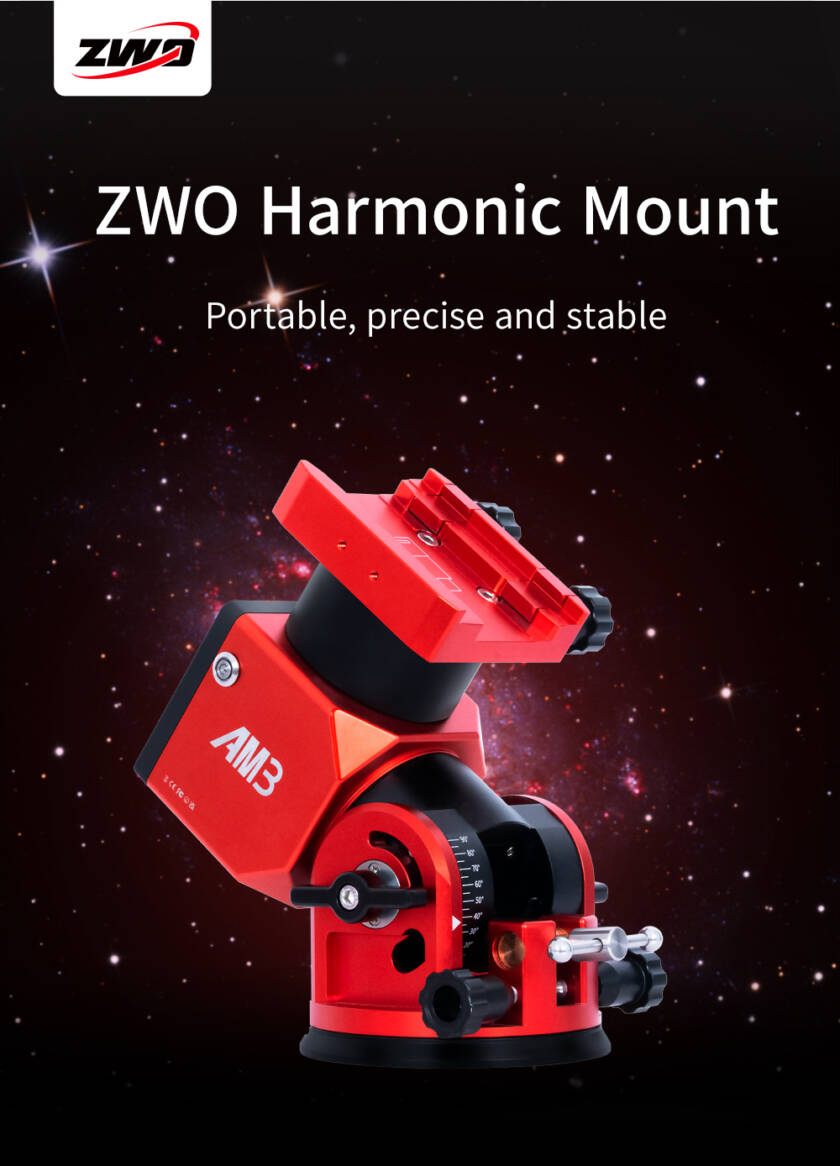 AM3 Harmonic Equatorial Mount - Discovery Astrophotography with ZWO ASTRO