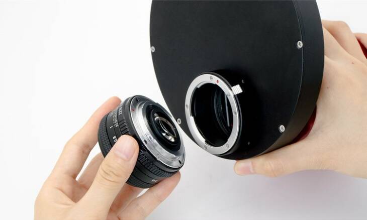 Nikon lens adapter for 2" Filter wheel - Discovery Astrophotography ...