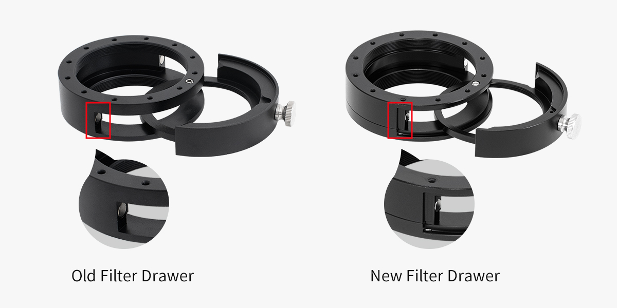 New 2″ Filter Drawer - Discovery Astrophotography with ZWO ASTRO