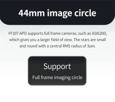 FF107-APO Astronomical Telescope - Discovery Astrophotography with ZWO ...