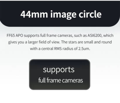 FF65-APO Astronomical Telescope - Discovery Astrophotography with ZWO ASTRO