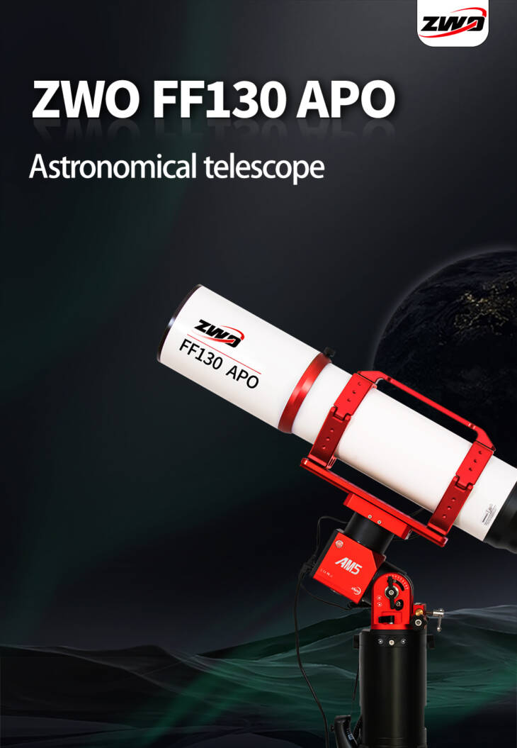 FF130-APO Astronomical Telescope - Discovery Astrophotography with ZWO ...