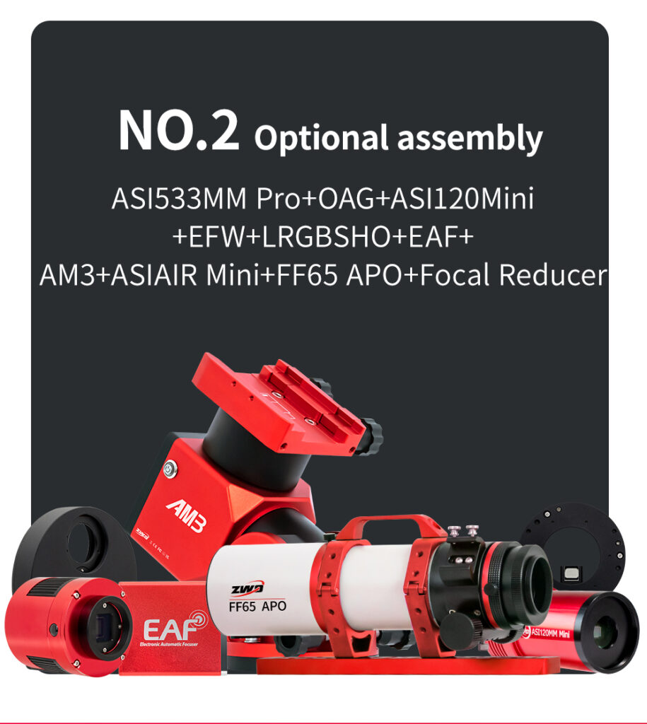 FF65-APO Astronomical Telescope - Discovery Astrophotography with ZWO ASTRO