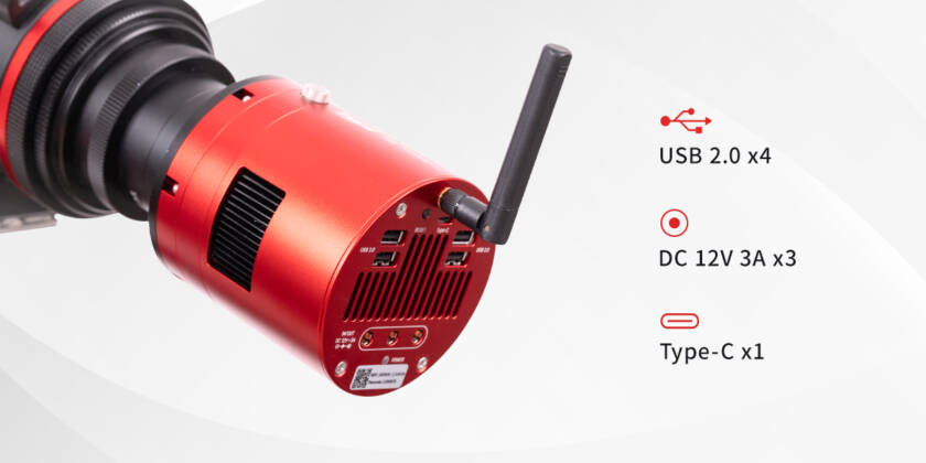 ZWO ASI2600MC Air Colour Wireless Smart Camera - Rother Valley Optics Ltd
