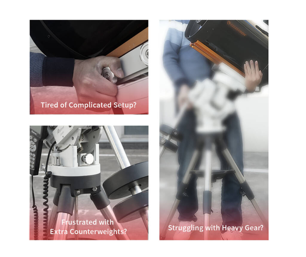 AM3N Harmonic Equatorial Mount - Discovery Astrophotography with ZWO ASTRO